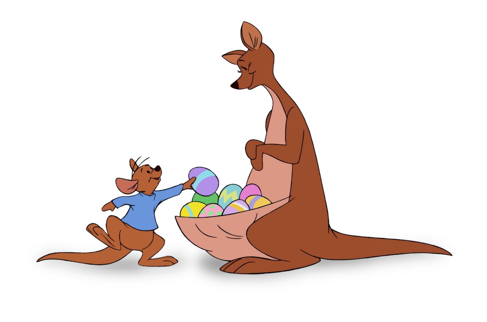 Mad Moose Mama: Easter Egg Decorating with Pooh and Friends~!!