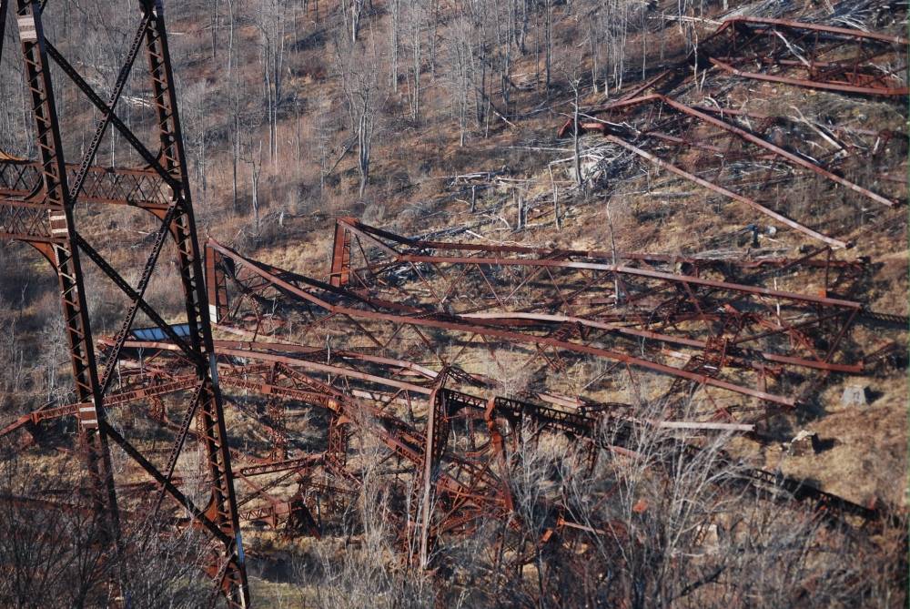 Kinzua Bridge: Once the World’s Longest Railroad Bridge, Destroyed by ...