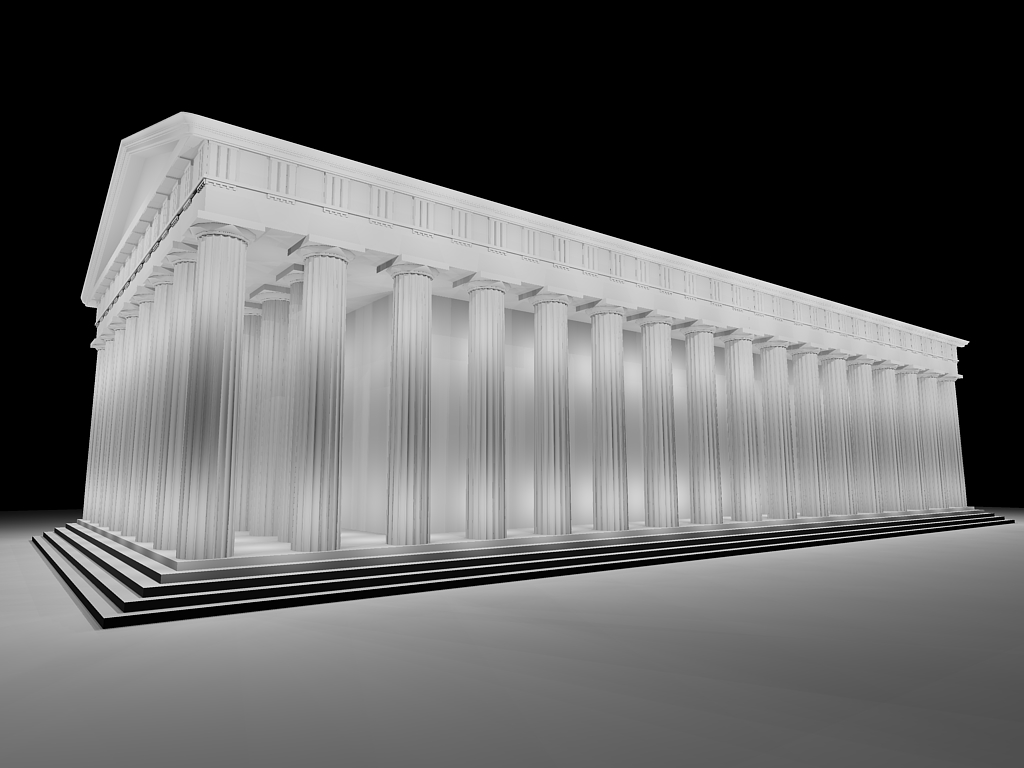 Architecture: Visualisations of Parthenon