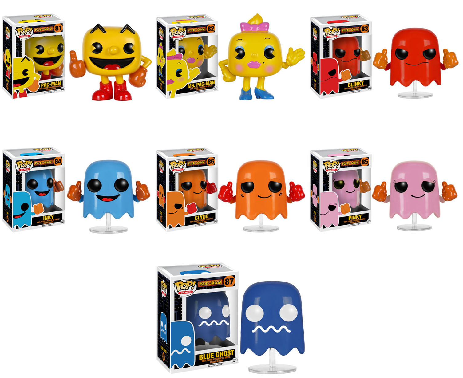Collecting Toyz: Pac-Man POP! Vinyl Figures