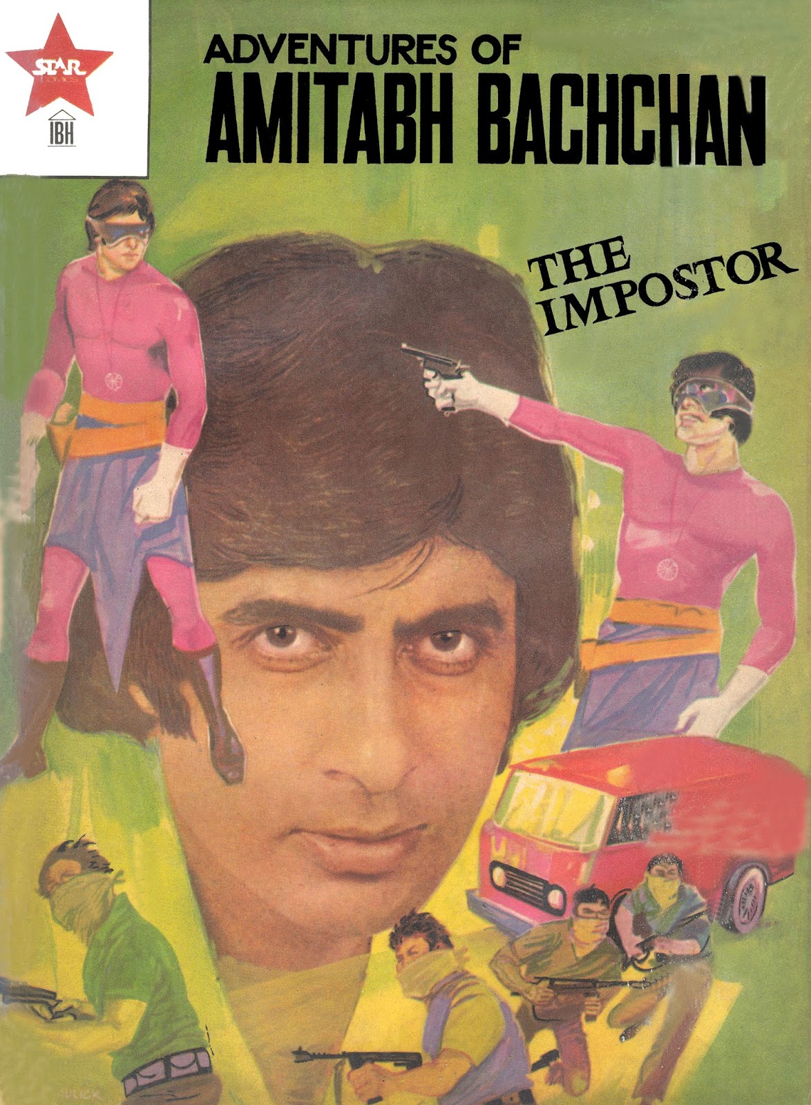 THIS IS NOT A BLOG: Bizarro Back Issues: That Time Amitabh Bachchan Was ...