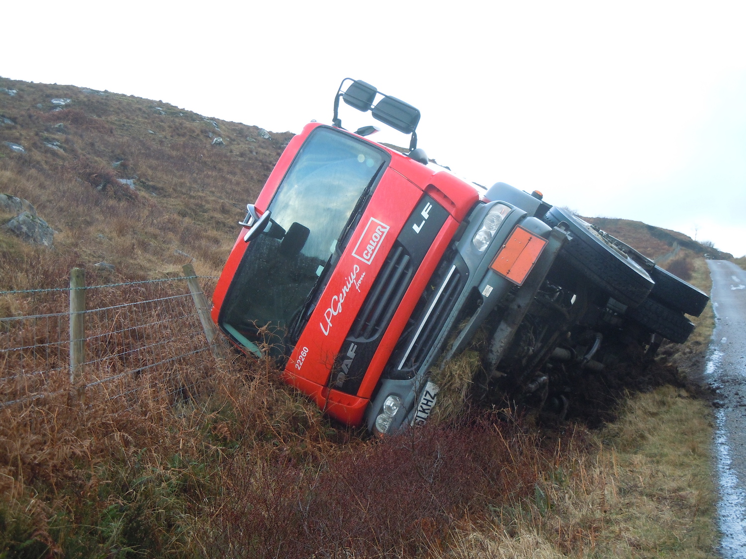 A Kilchoan Diary: Calor Gas Truck Misadventure