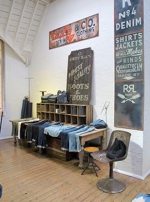 SANFORIZED: RRL LONDON SHOWROOM SS11