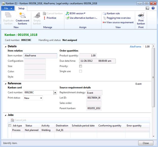 Microsoft Dynamics AX : Lean Manufacturing - Dynamics AX 2012