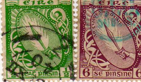 Bob's Home For Writing: Definitive Ireland - Sunday Stamps