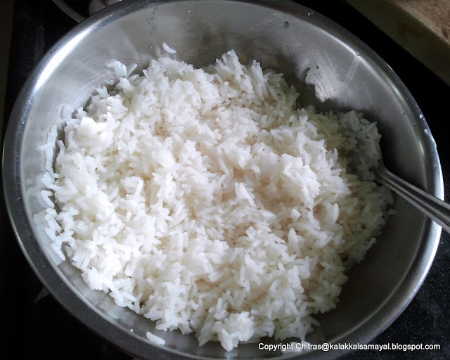 kalakkalsamayal: Tulsi Rice