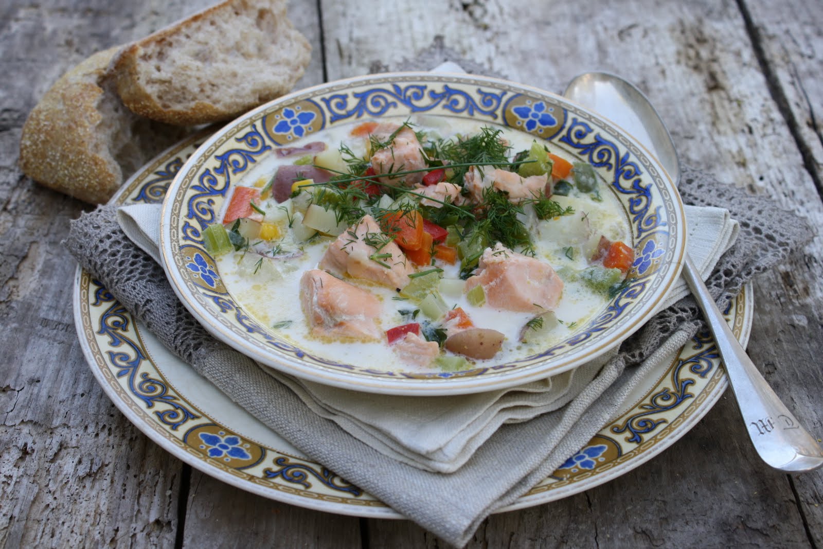 What's Cooking in your World?: Day 128! Norway - Fiskesuppe - Salmon ...