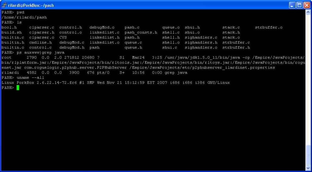 Unix shell - maker OF internet