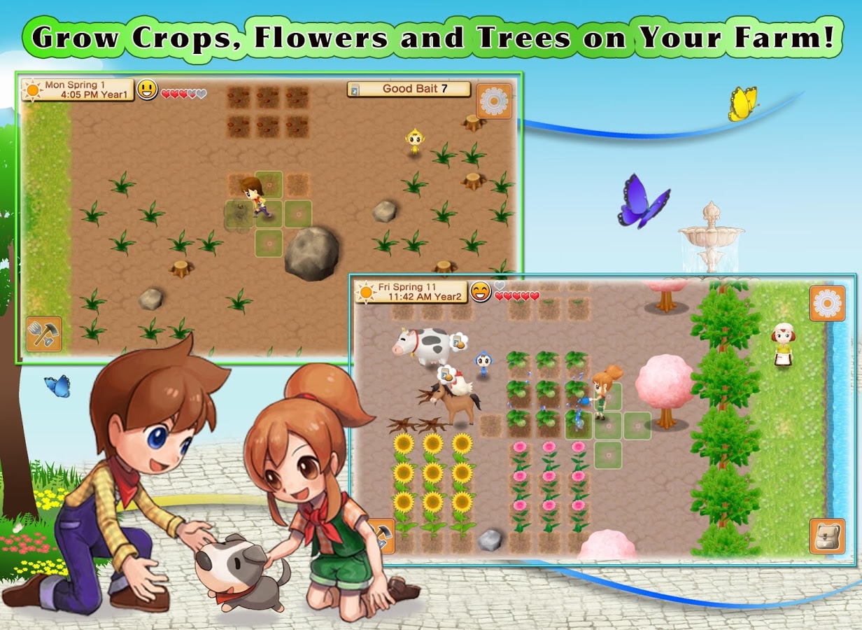 REONET: Harvest Moon: Seeds of Memories Rilis Di Android