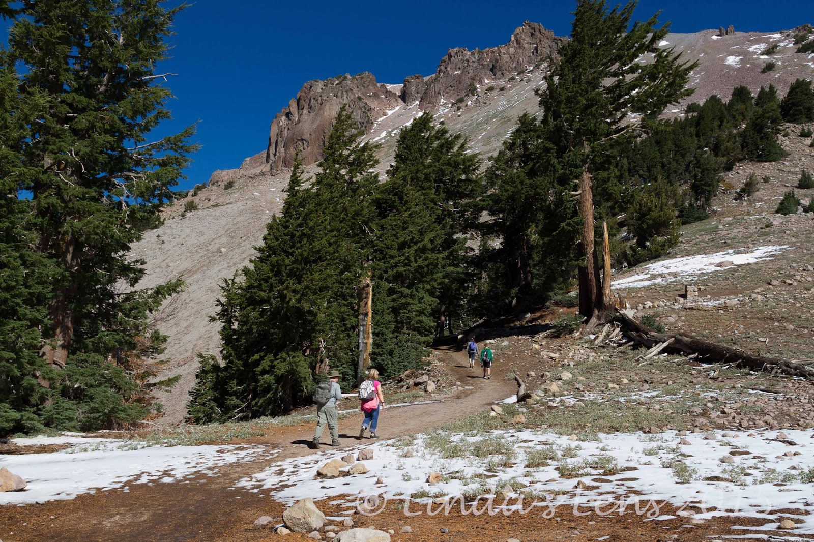 Linda's Lens: Climbing Lassen Peak