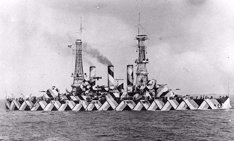 22 Vintage Photographs of Unbelievably Dazzle Camouflage Ships in World ...