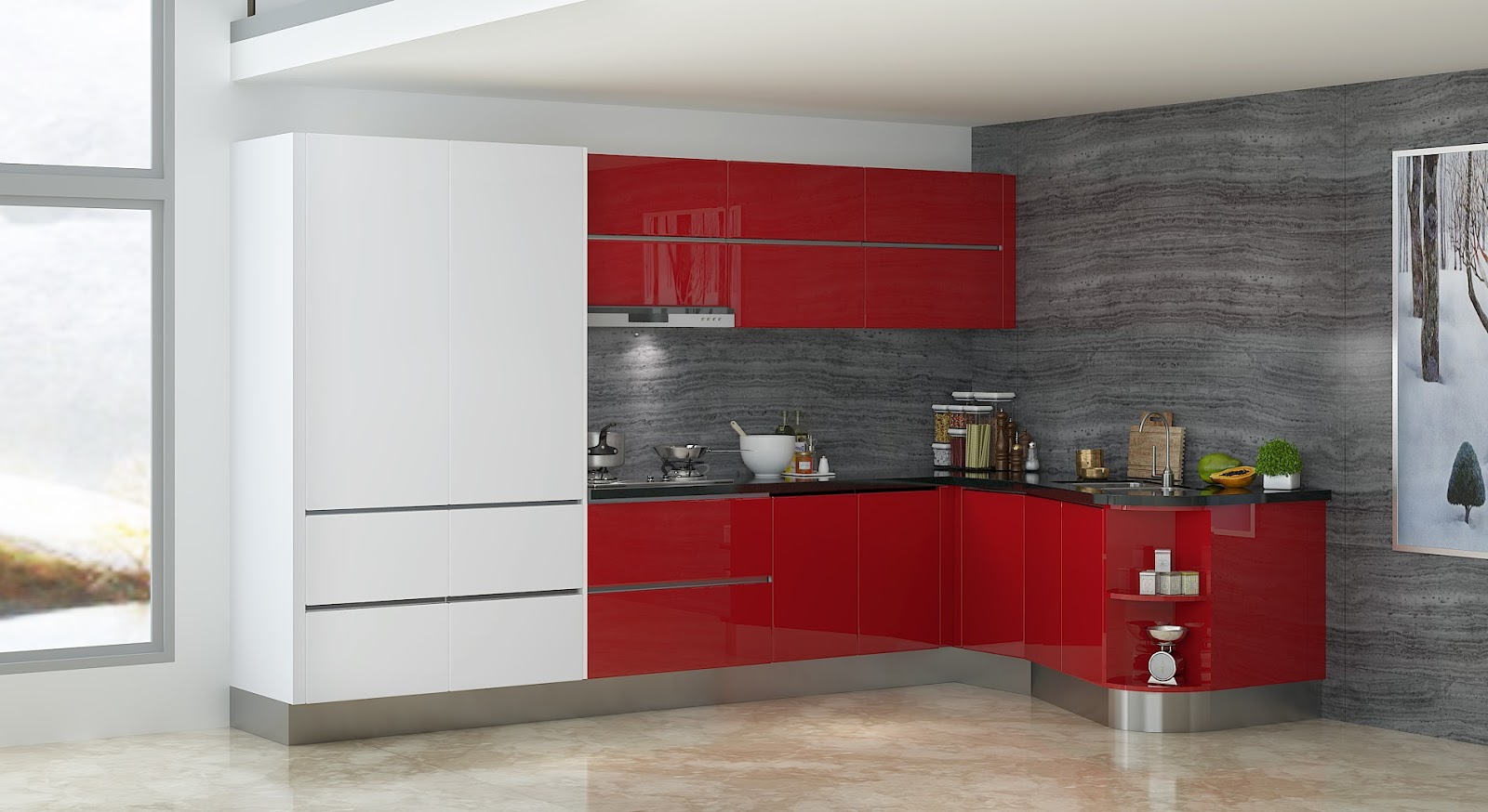 Oppein kitchen cabinet in 18th Buildexpo Tanzania 2015