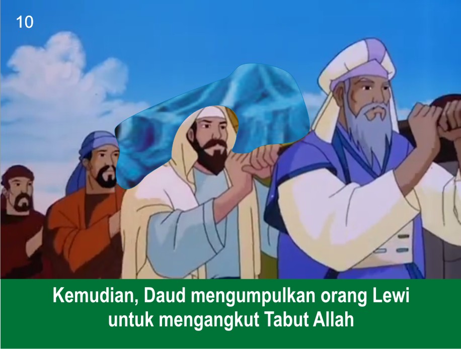 Komik Alkitab Anak: Raja Daud dan Tabut Allah