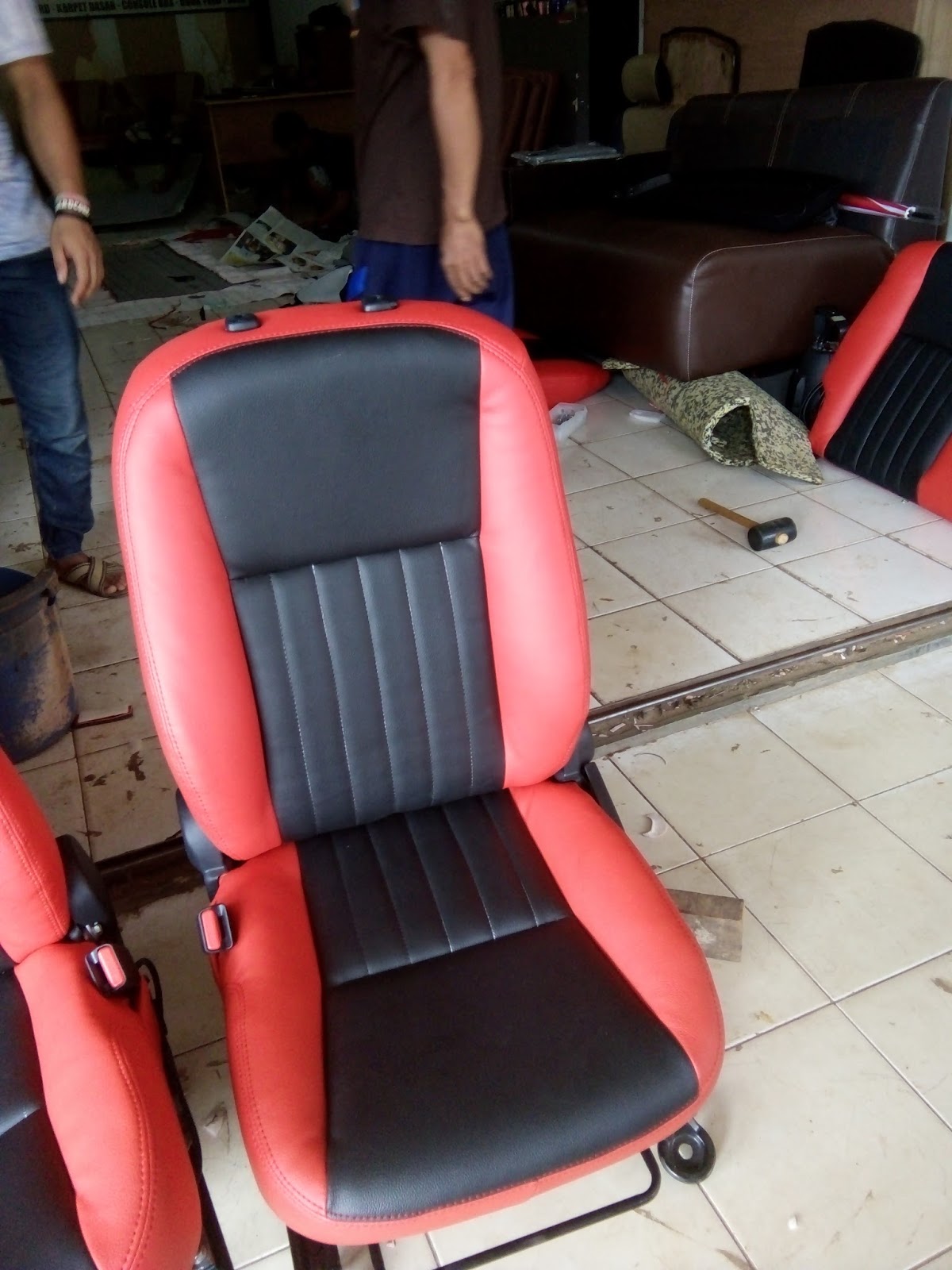 ALVARO JOK MOBIL INTERIOR CAR LEATHER SEAT VARIASI JOK DAN PLAFON MOBIL ...