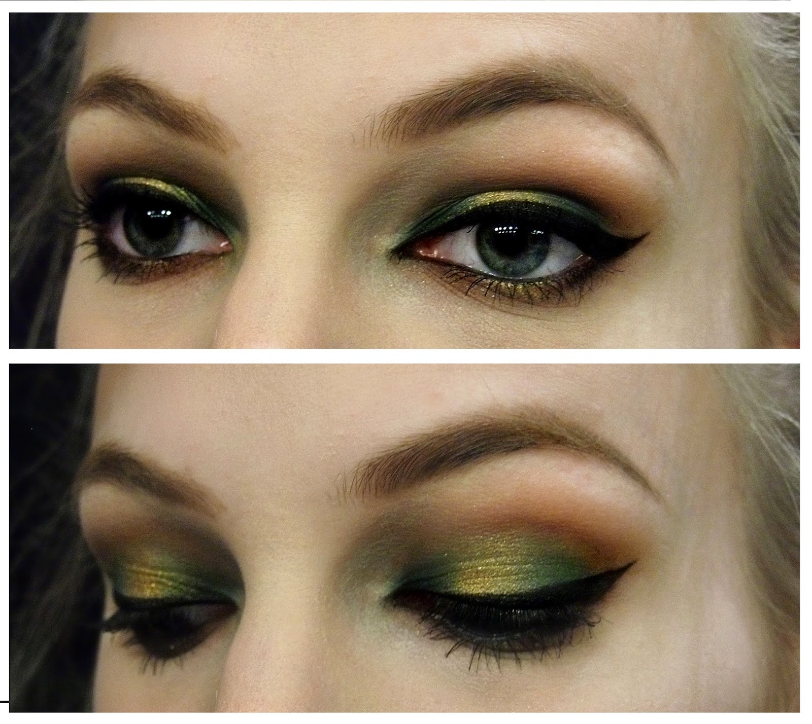 Hilda's Beauty Kit: Goldilux na dwa sposoby | Two ways for Goldilux