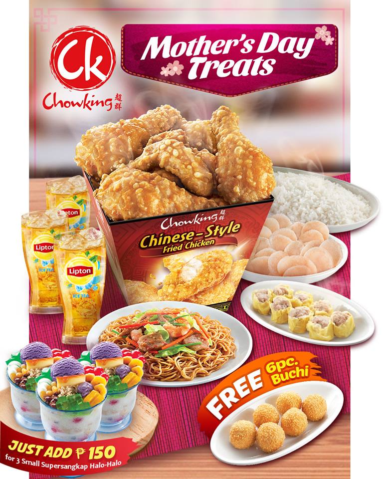 Manila Shopper: Chowking Mother's Day Promo 2019