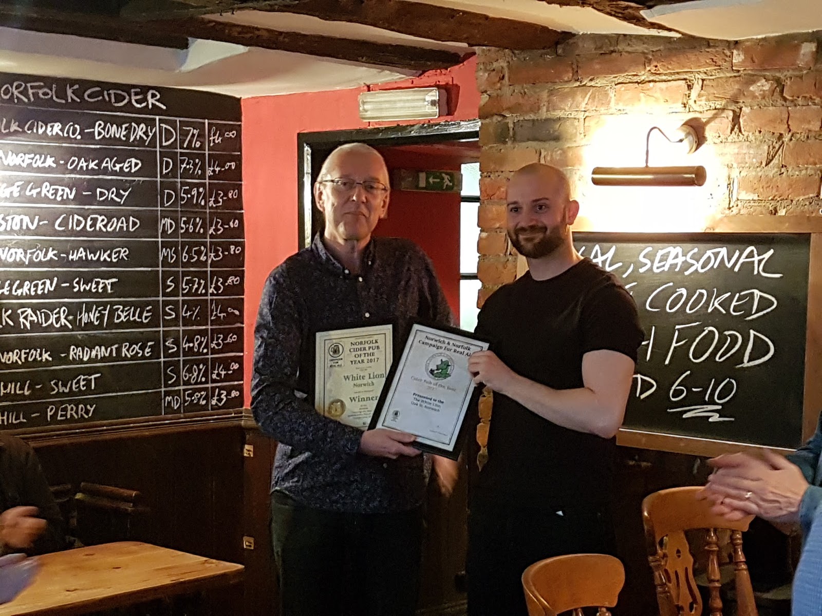 Norwich and District CAMRA News: Norwich's White Lion is Norfolk Cider ...