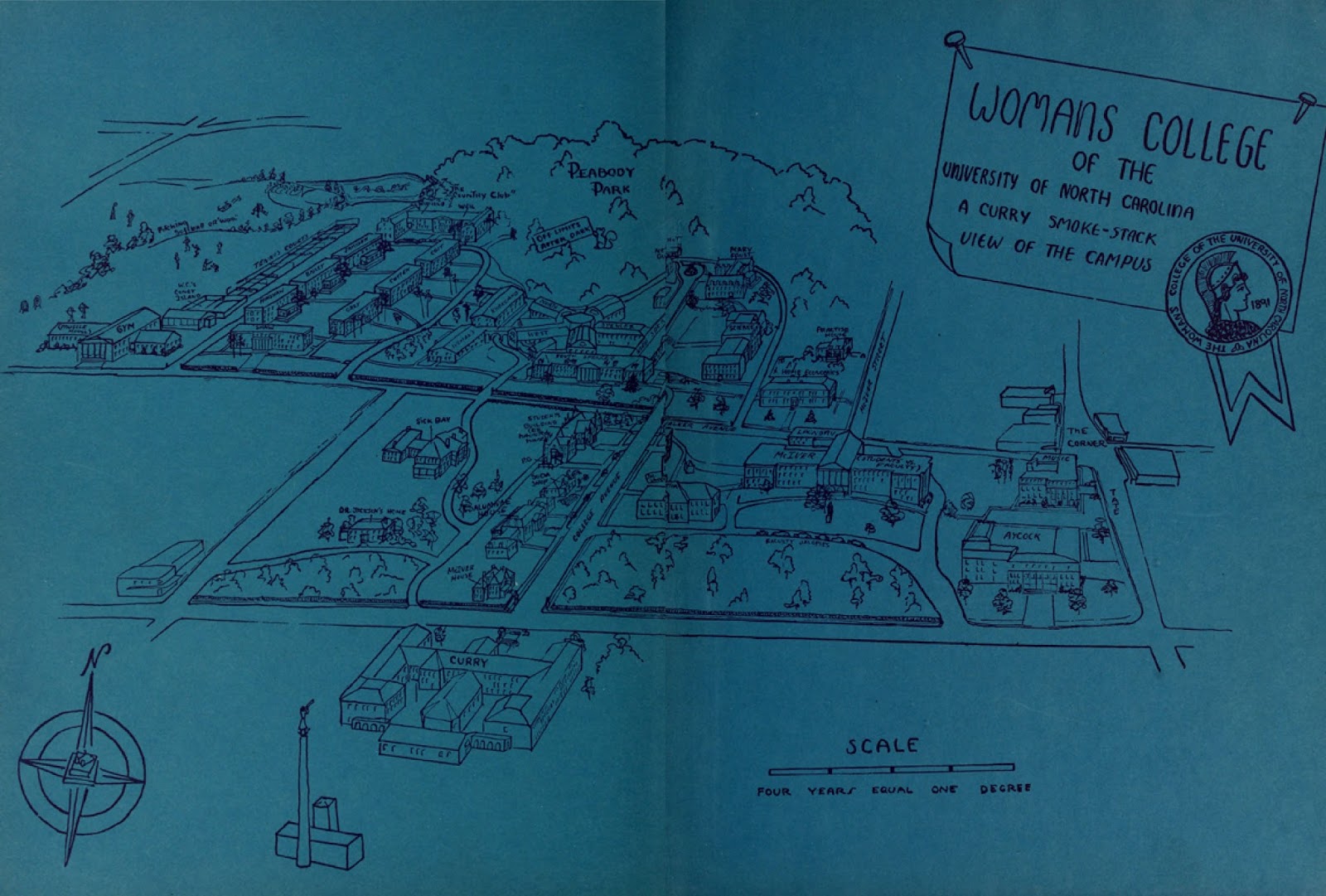 Campus Maps Part II | UNCG University Libraries