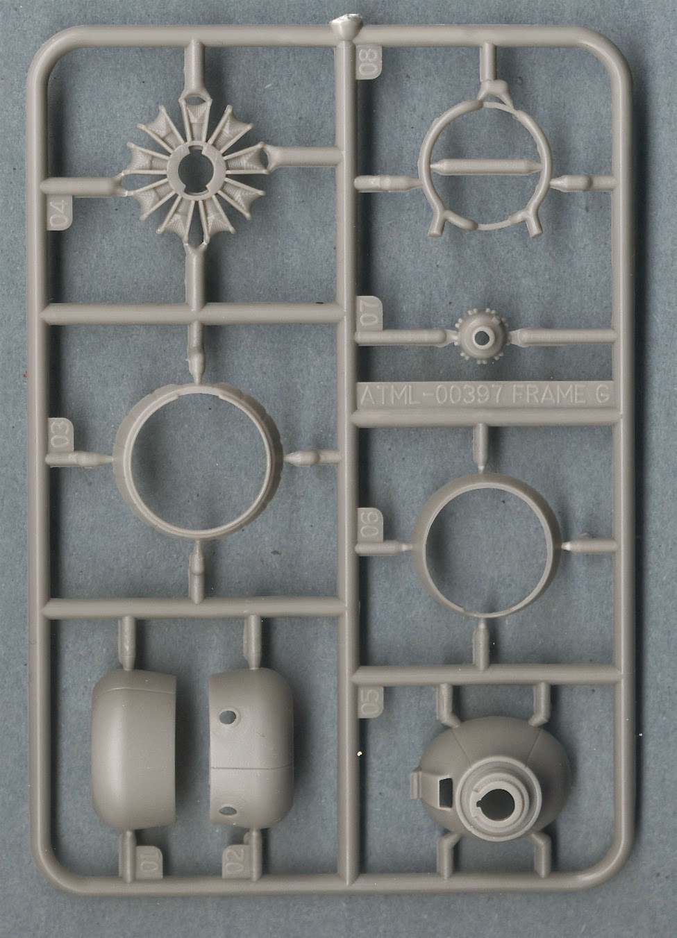 Aviation of Japan 日本の航空史: Airfix Nakajima B5N Sprue Frames