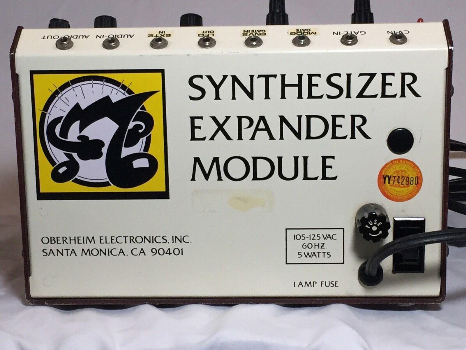 MATRIXSYNTH: Original Oberheim SEM Synthesizer Expander Module w/ Extra ...