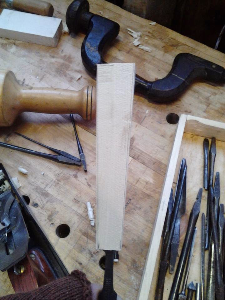 The Eaton County Woodworker: 18th Century Chisel Handles