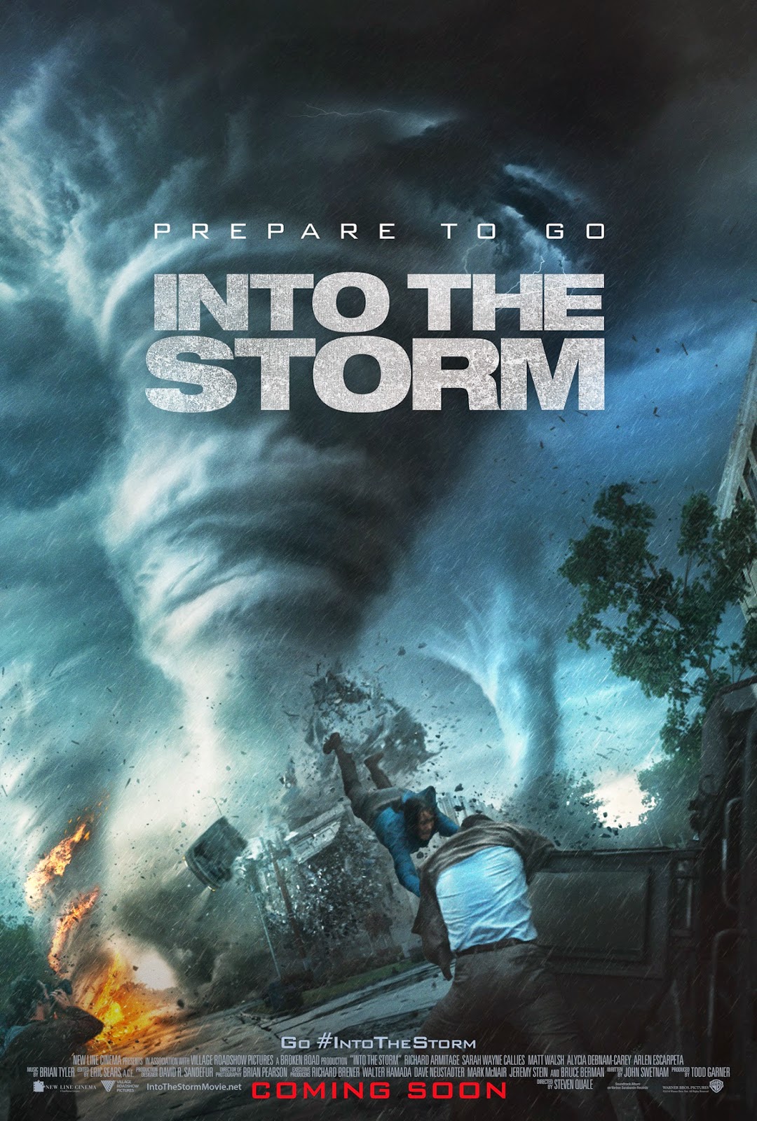 Disaster Film 'Into The Storm' Gets Main Trailer, Poster - Film Geek Guy