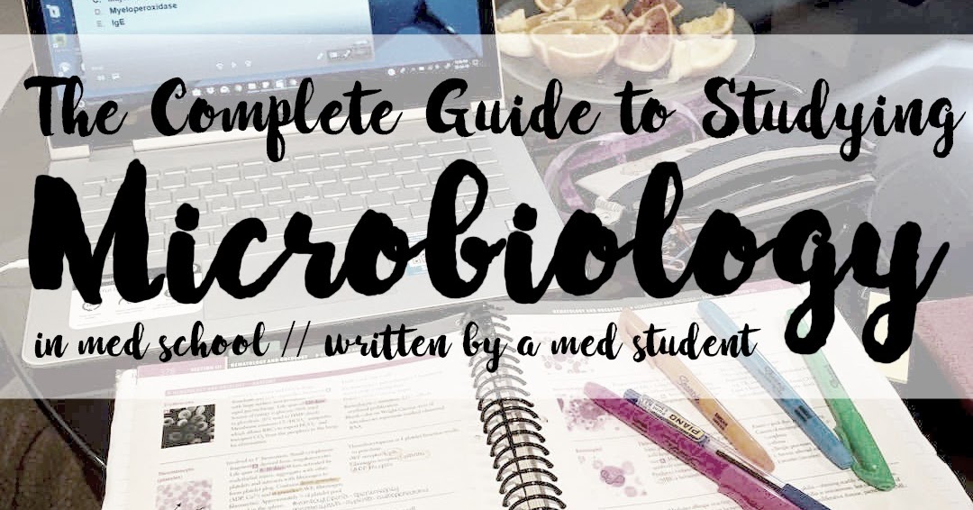 The Complete Guide on How To Study Microbiology in Med School