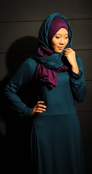 best style: Rabia Z den penye,jarse eşarp tasarımları