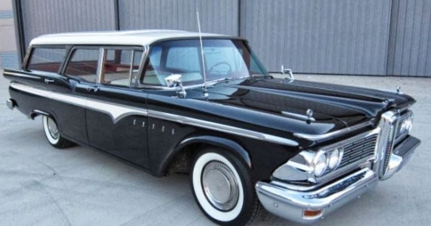 ANOS DOURADOS: IMAGENS & FATOS: IMAGENS - Carro: "FORD EDSEL VILLAGER"