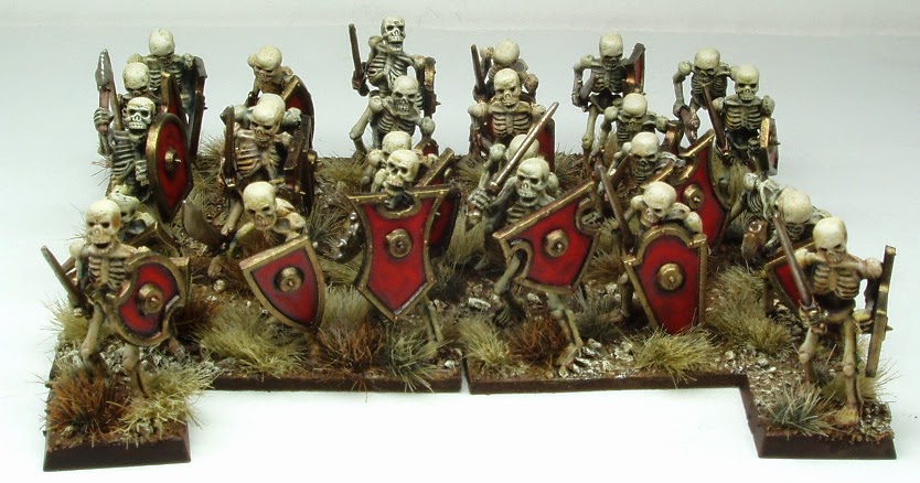 Oldhammer Fantasy Battle: Undead Army - Third Unit Completed