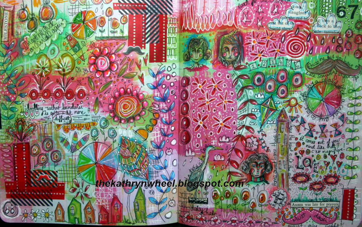 The Kathryn Wheel: Art Journal doodles ...