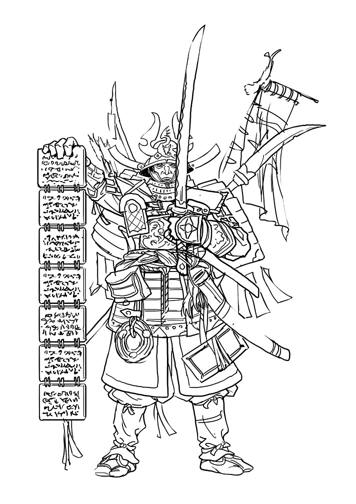 THE ART OF JIM NELSON: Samurai