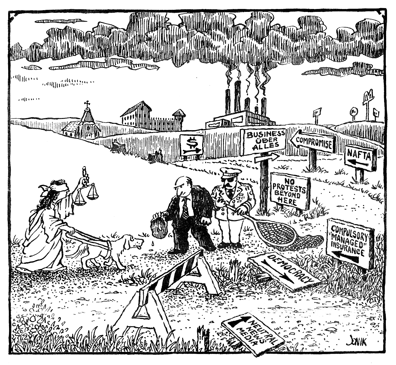 Jonik Editorial Cartoons: General Cartoons