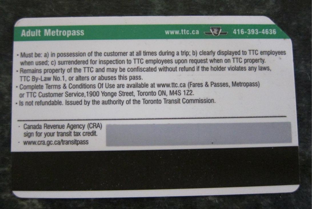What Does A Decade of TTC Metropass Designs Look Like?