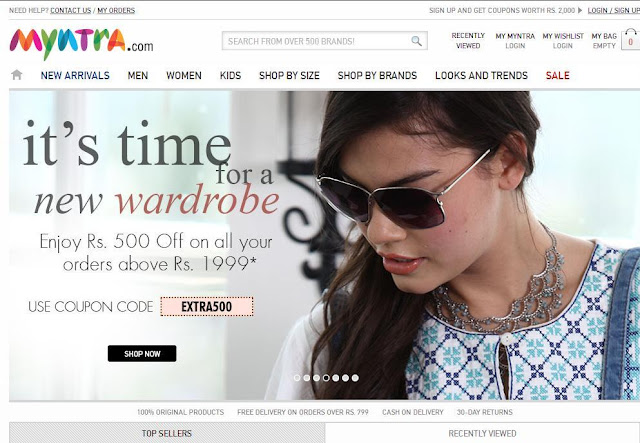 My Shopping Experience at Myntra.com - Budget Belleza | Indian Beauty ...