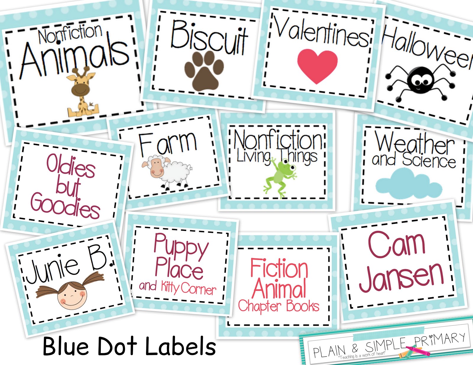 Plain and Simple Primary: Classroom Library!