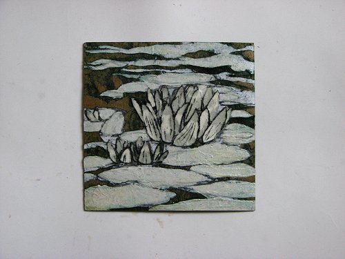 My Printmaking Journey: Collagraph experimentations with new ink