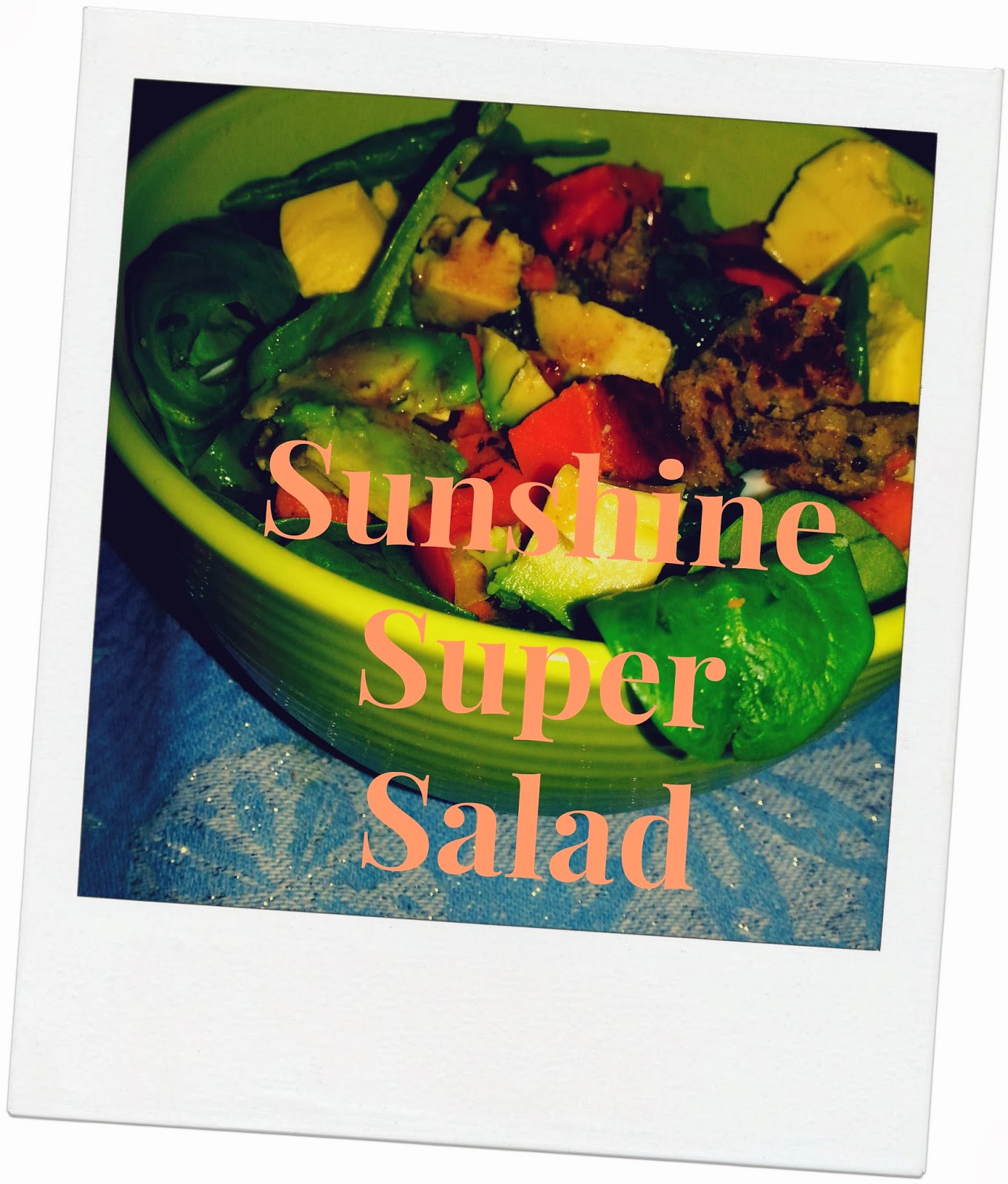 Breathe Deeply and Smile: Sunshine Burgers Review-Sunshine Super Salad ...