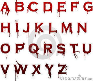 GRAFFITI COLLECTION IDEAS: Blood Style : Alphabet Graffiti Abecedario