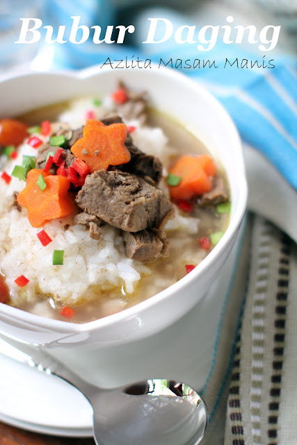 BUBUR DAGING - masam manis