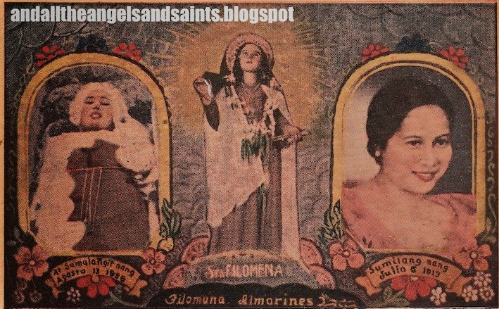AND ALL THE ANGELS AND SAINTS: 173. Santo Stories: STA. FILOMENA, Biñan ...