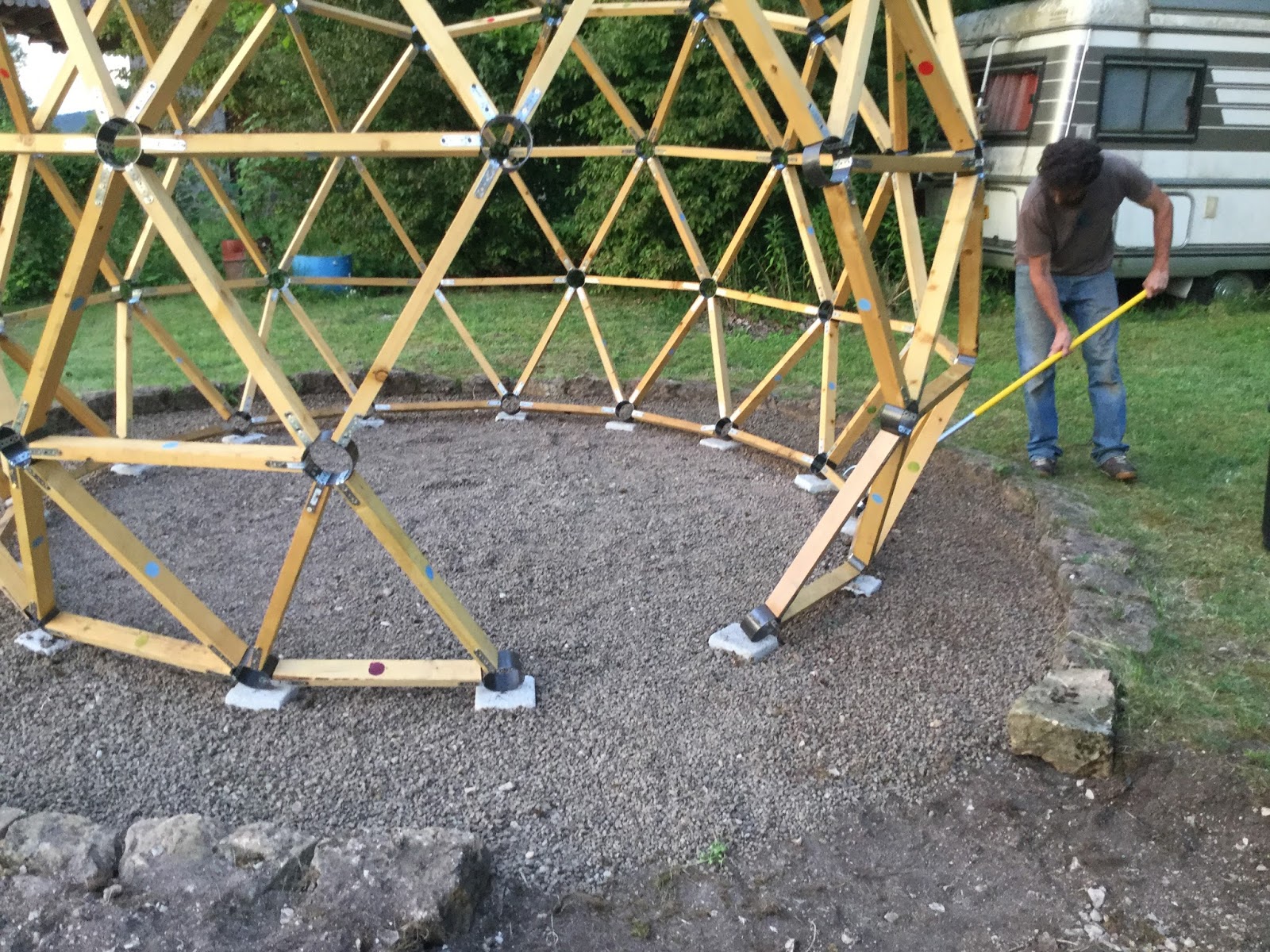 Dôme géodésique calculator