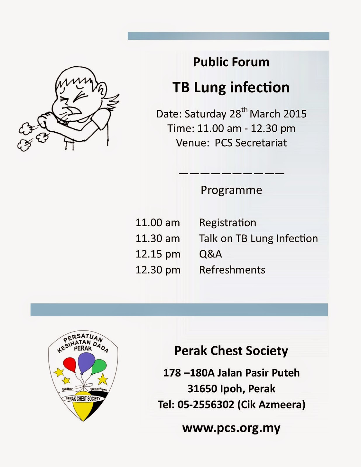 Sketch and Jot: Public Forum on PTB (pulmonary tuberculosis)