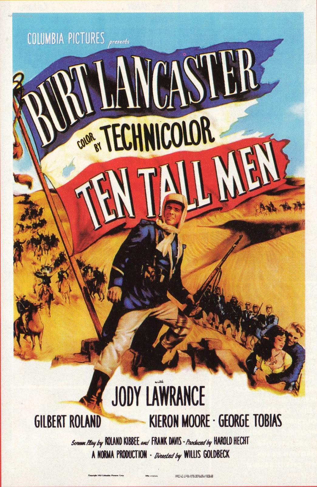 TEN TALL MEN (1951)
