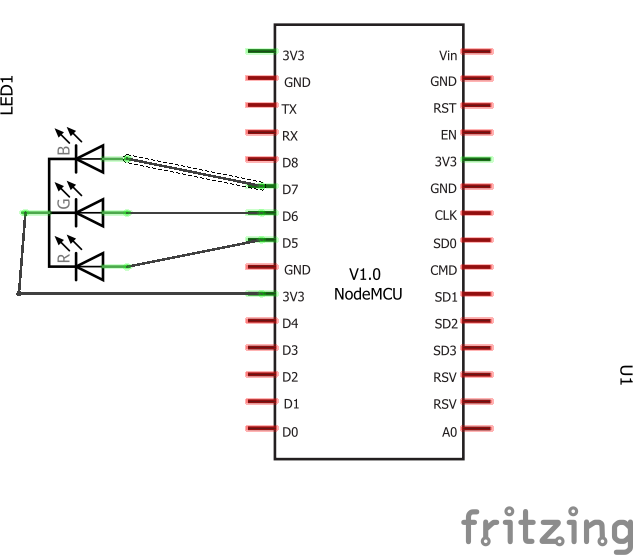 RGB LED control by WebSocketsServer | NodeMcu beginner - Mechatronics ...