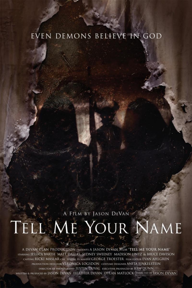 CINE PARA TODOS LOS GUSTOS: TELL ME YOUR NAME-Estrenos-2018-Thriller ...
