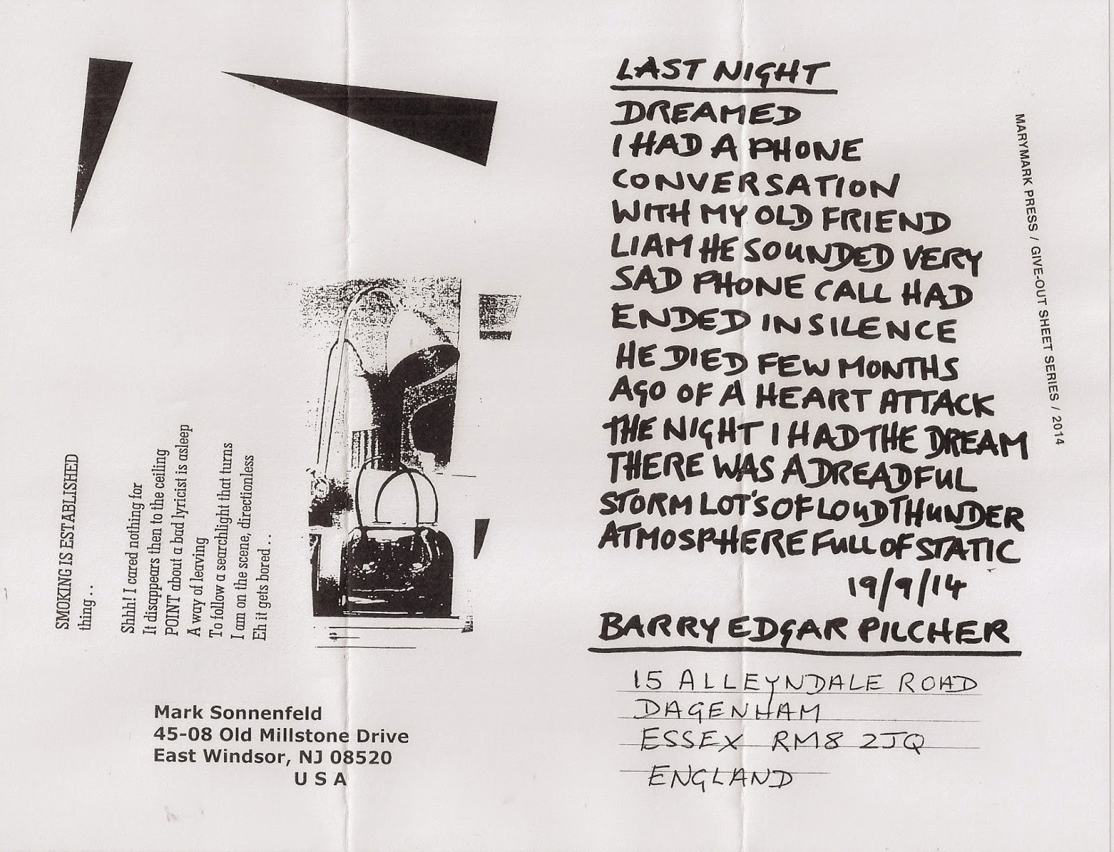 bentspoon: barry edgar pilcher