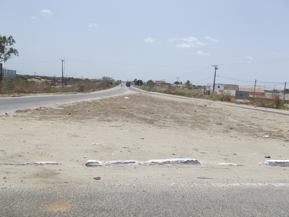 SPSPTrans: SPSP em Ação] Rotatória da BR 222 no entroncamento da ...