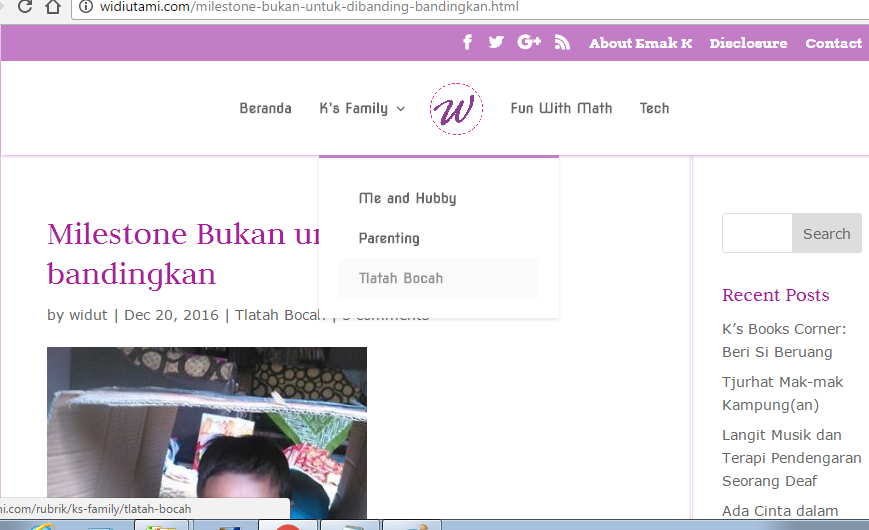 BW BP Widi Utami ~ Lajang Life