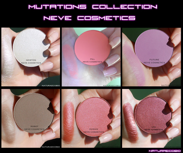 NaturaEcobio: [Review+Swatches] Neve Cosmetics - Mutations Collection